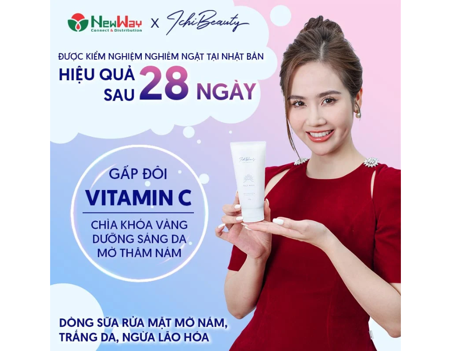 Sữa rửa mặt sạch Ichi Beauty Nhật Bản 120g - Ichi Beauty Cosmetics